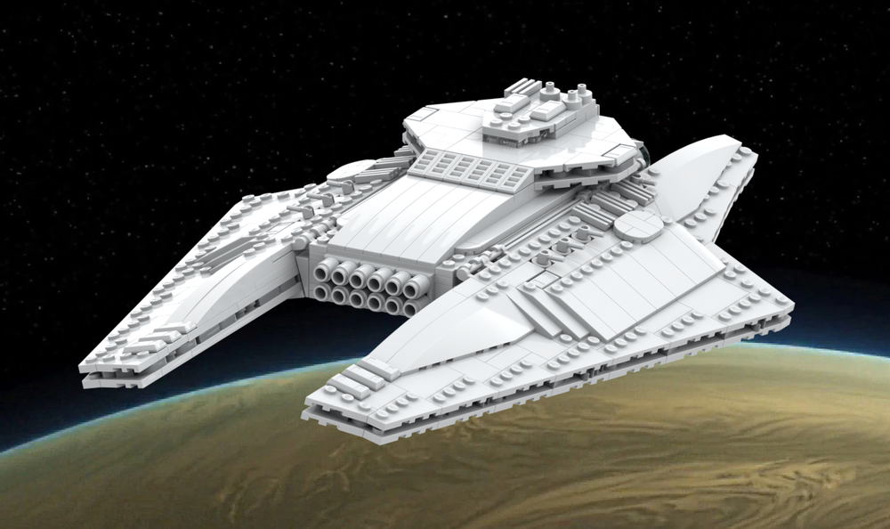 LEGO MOC 1:1455 Broadside-class cruiser kdb-1 by Surcote | Rebrickable - Build with LEGO