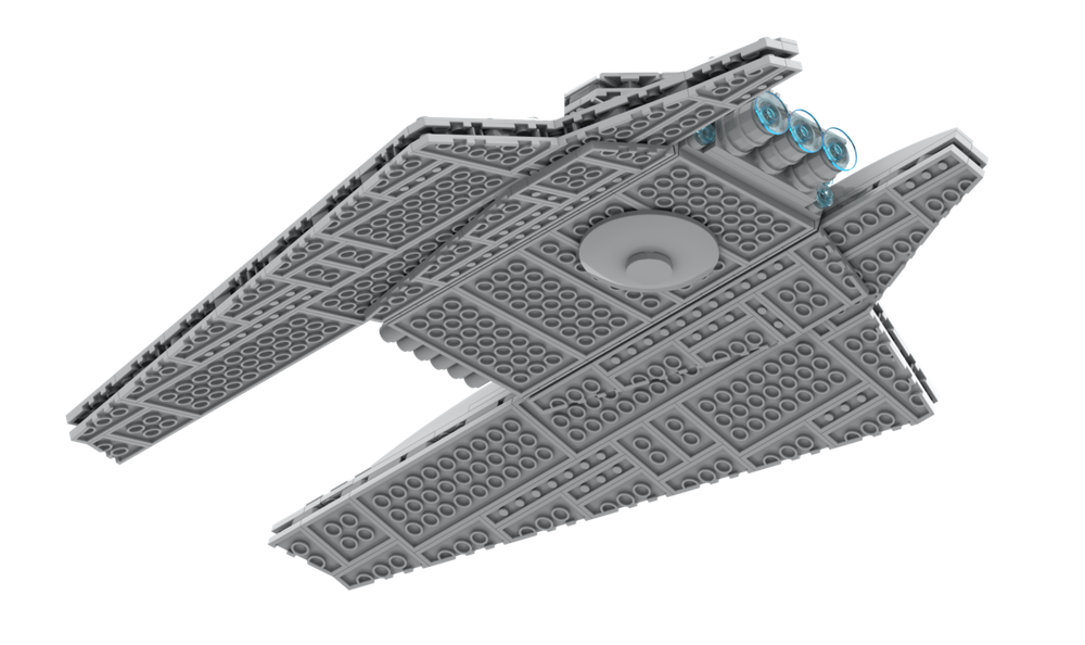 Lego Moc 11455 Broadside Class Cruiser Kdb 1 By Surcote Rebrickable