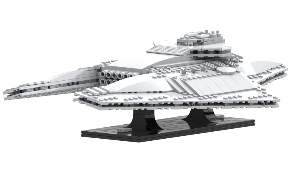 Lego Moc 11455 Broadside Class Cruiser Kdb 1 By Surcote Rebrickable
