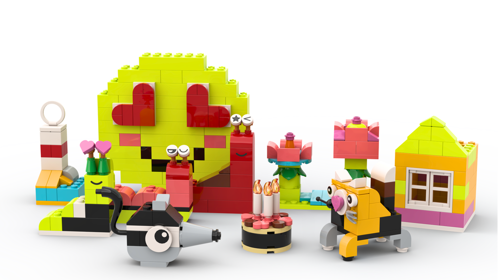 LEGO MOC 11042 Cake by Lenarex | Rebrickable - Build with LEGO