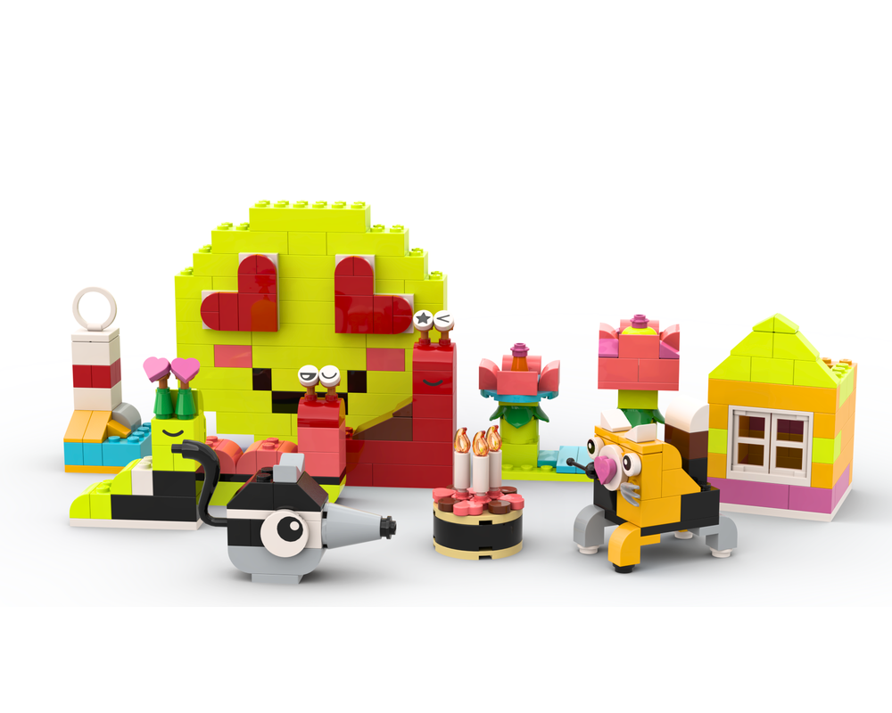 Lego Moc 11042 Cake By Lenarex Rebrickable Build With Lego