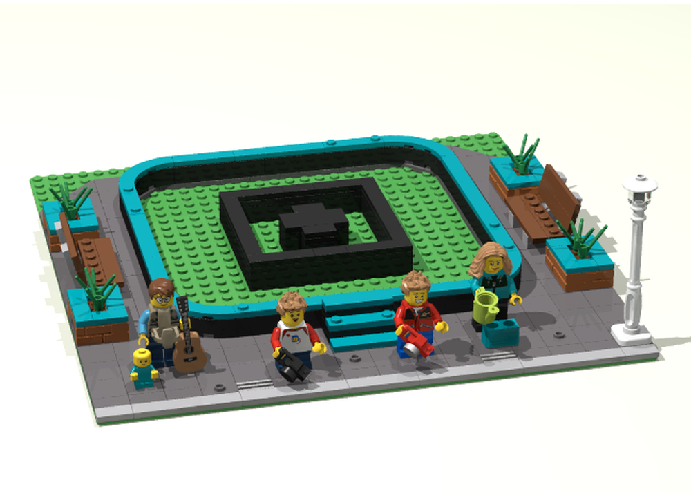 LEGO MOC Modular Base for 21346 Family Tree V2 by Bausteinbörse ...