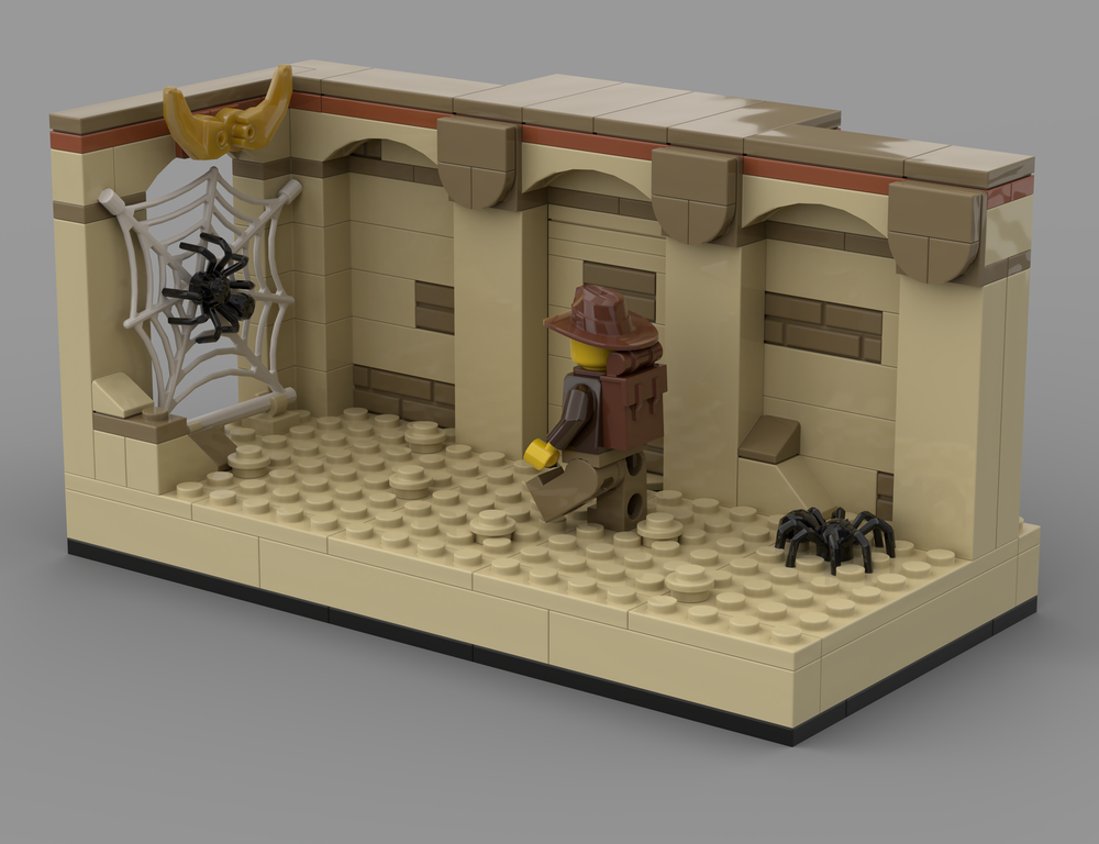LEGO MOC Egyptian Tomb Hallway by Einherji04 | Rebrickable - Build with ...