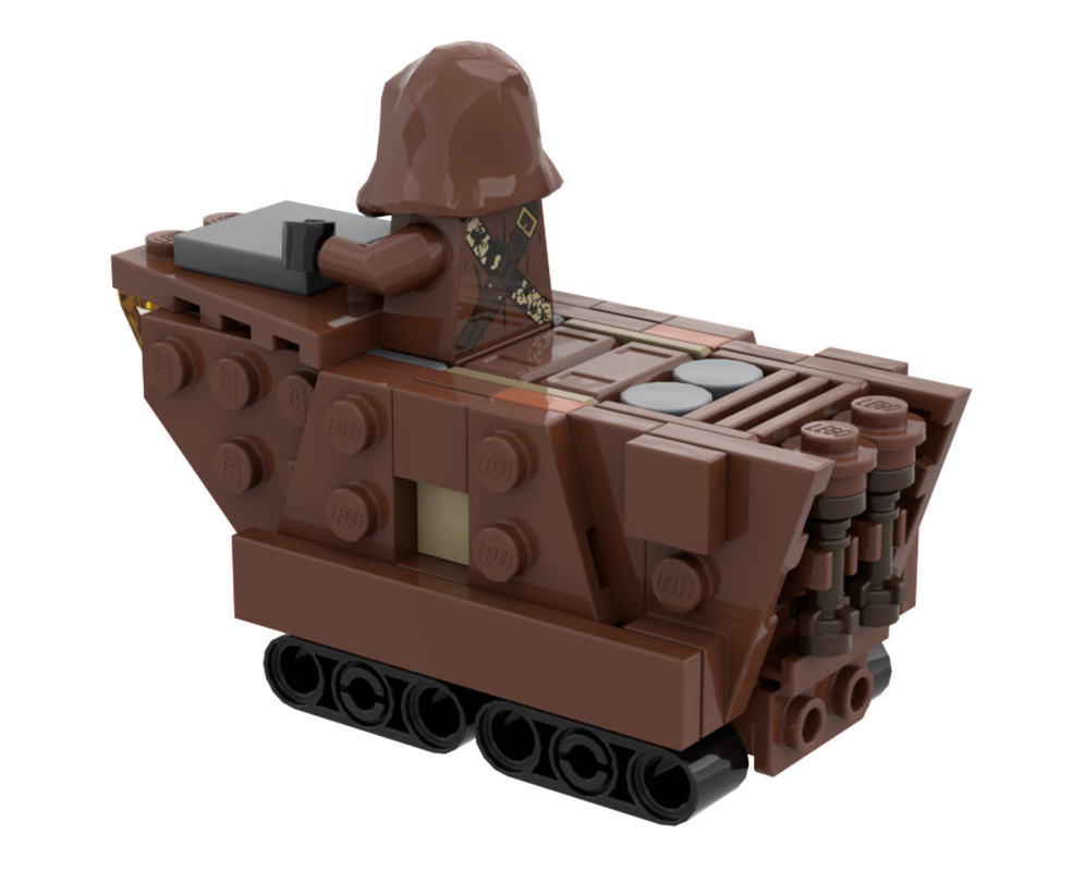LEGO MOC Sandcrawler Microfighter by Earendil2016 | Rebrickable - Build ...