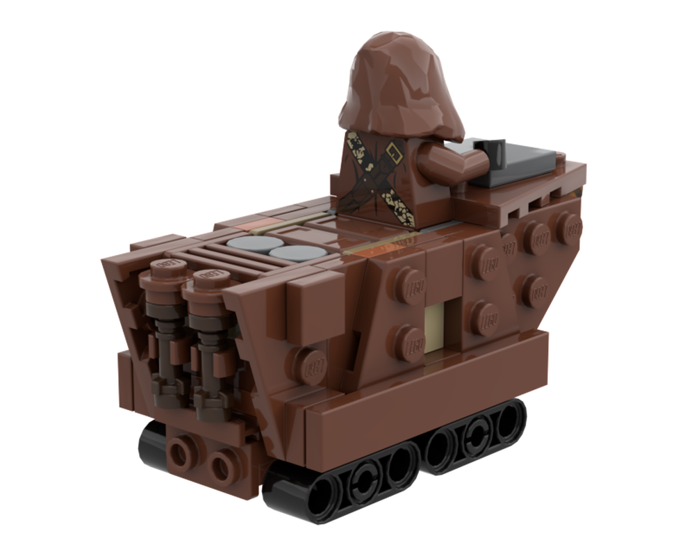 LEGO MOC Sandcrawler Microfighter by Earendil2016 | Rebrickable - Build ...