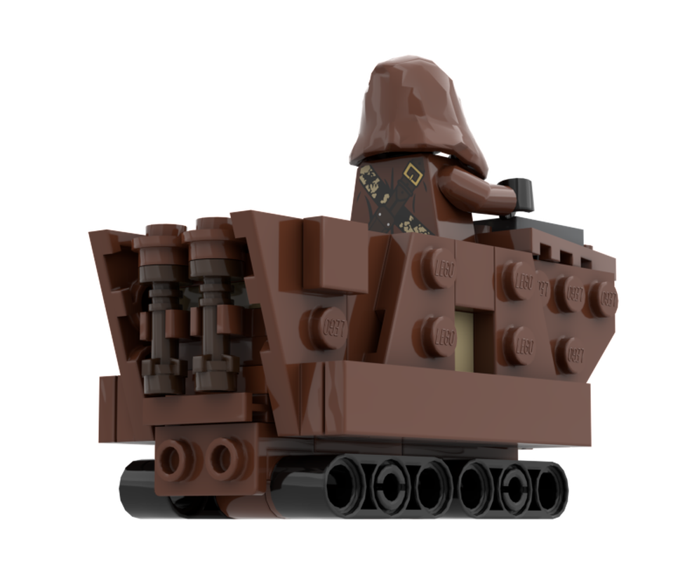 LEGO MOC Sandcrawler Microfighter by Earendil2016 | Rebrickable - Build ...