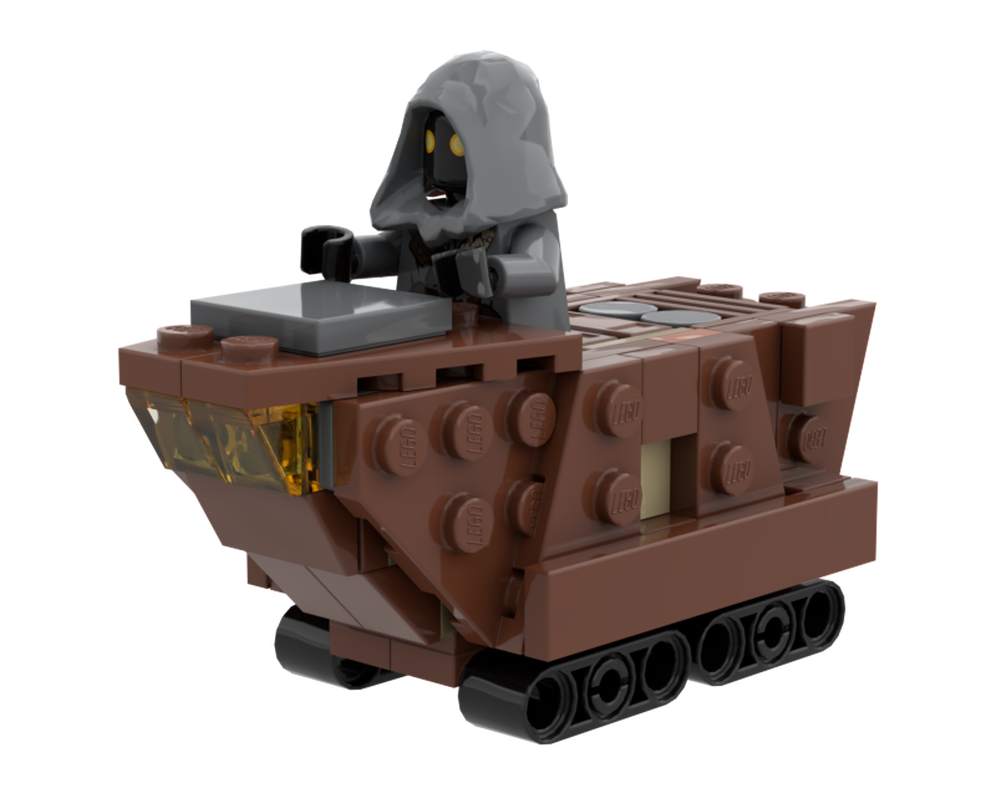 LEGO MOC Sandcrawler Microfighter by Earendil2016 | Rebrickable - Build ...