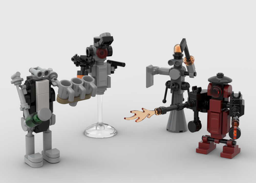 LEGO MOC Droid Pack #1 by BrickMan13 | Rebrickable - Build with LEGO