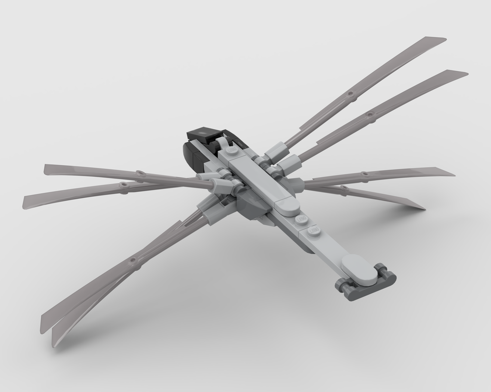 LEGO MOC Dune - Royal Artreides Ornithopter mini build by OlivierBlom | Rebrickable - Build with ...