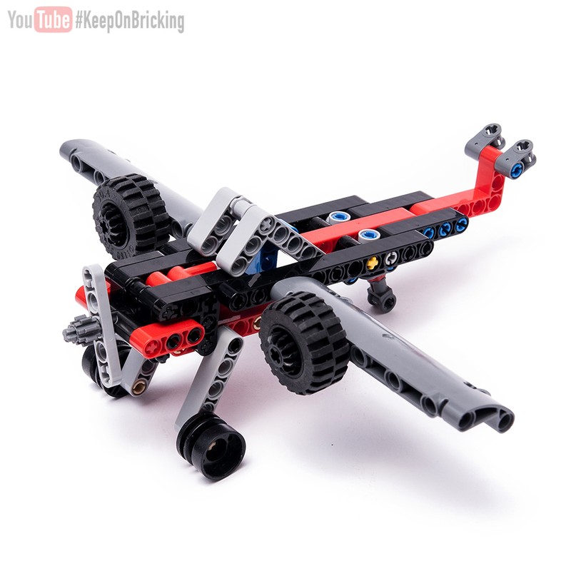 LEGO MOC 42084 Airplane by Keep On Bricking | Rebrickable - Build with LEGO