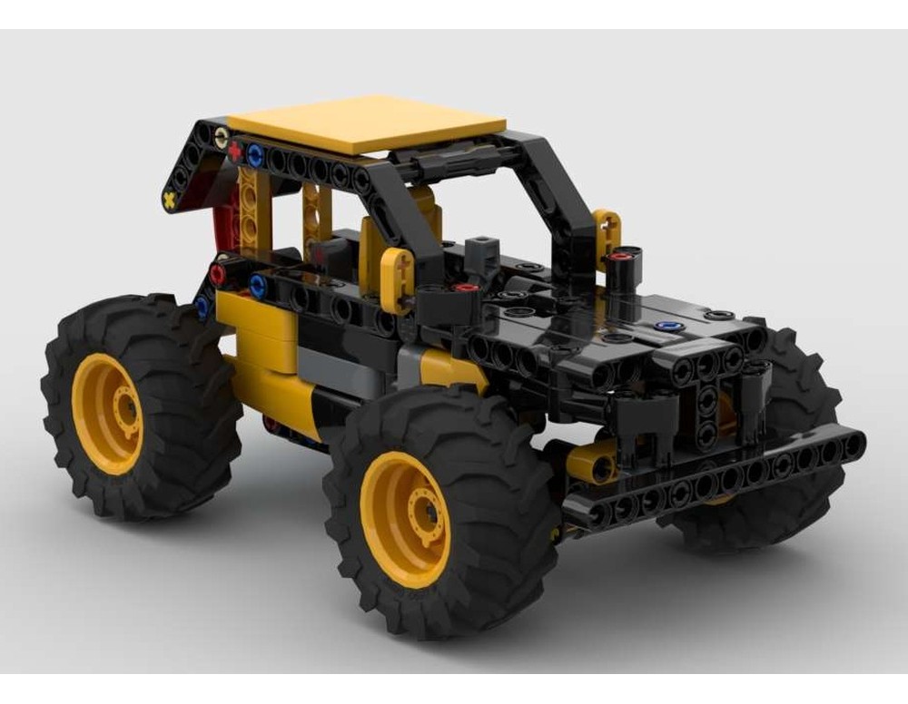 Lego Moc Jeep 42199 Alternative By Erikgs Rebrickable Build With Lego