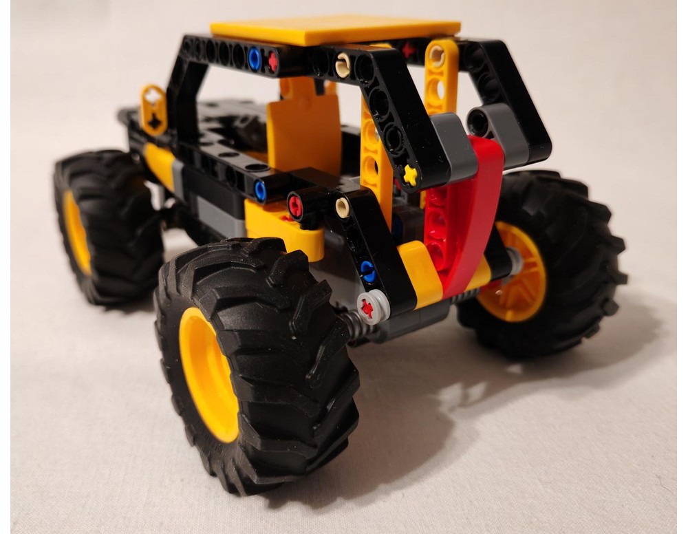 Lego Moc Jeep 42199 Alternative By Erikgs Rebrickable Build With Lego