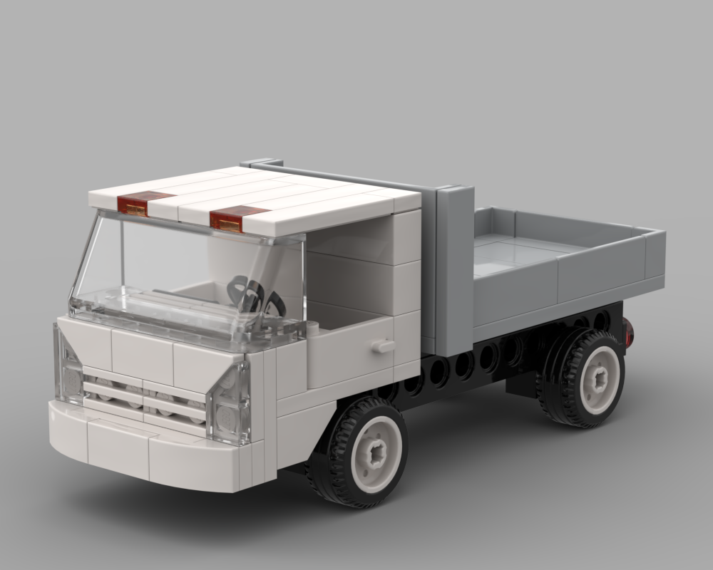 LEGO MOC Isuzu Truck with Cargo Bed by leeggoo_Creator | Rebrickable ...