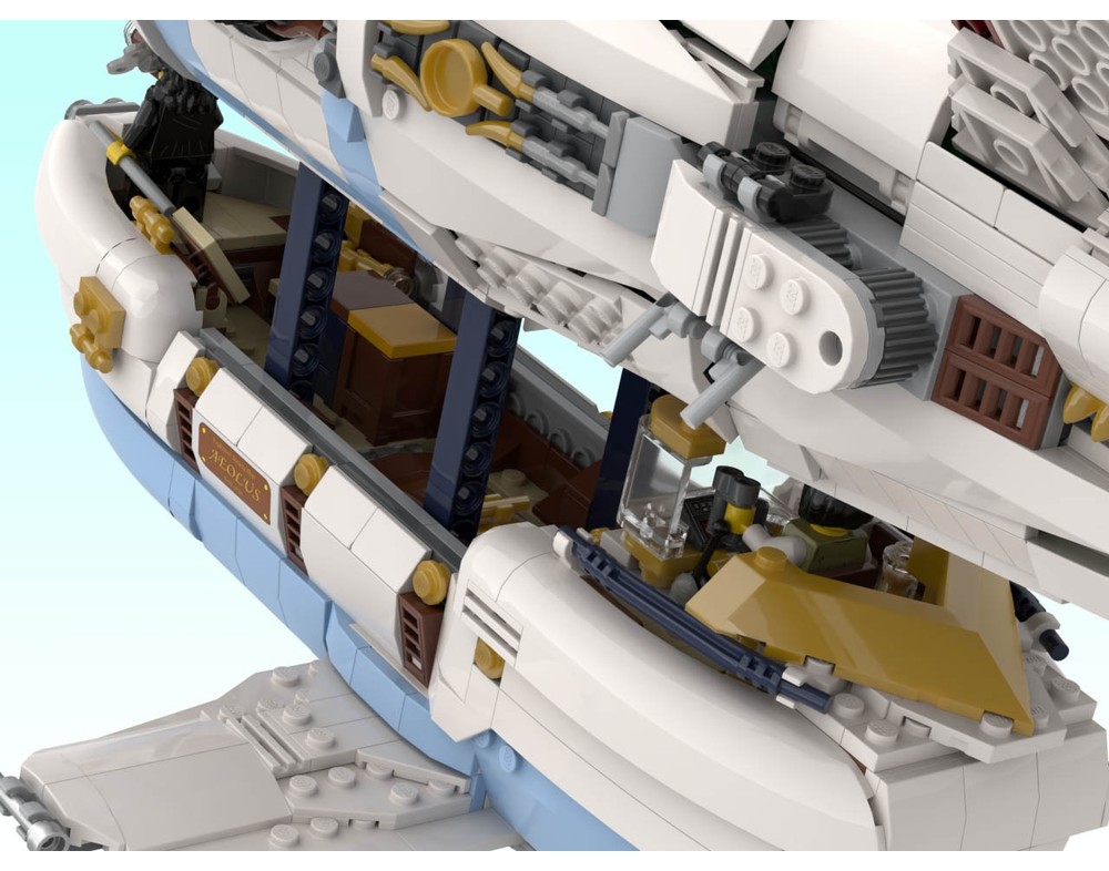 LEGO MOC-211120 Airship Adventures by Airworks | Rebrickable - Build ...