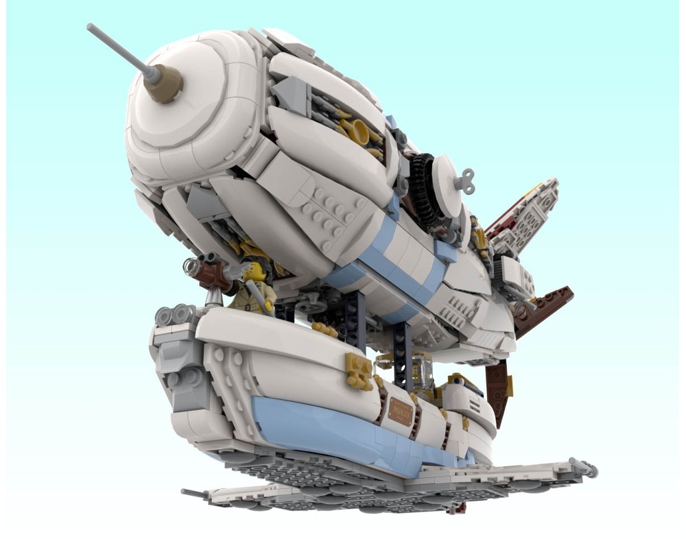 LEGO MOC-211120 Airship Adventures by Airworks | Rebrickable - Build ...