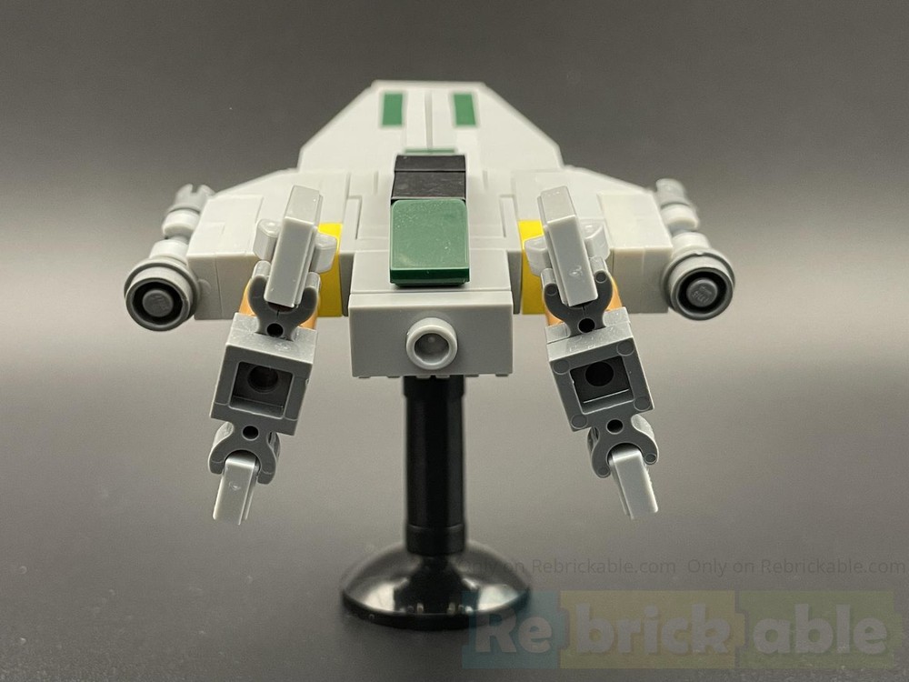 LEGO MOC R-22 A-wing 1:72 scale by LKBuilds | Rebrickable - Build with LEGO
