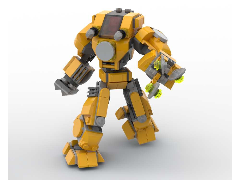 LEGO MOC AIM Enforcer Mech (Land and Air Variants) by Wert315 ...