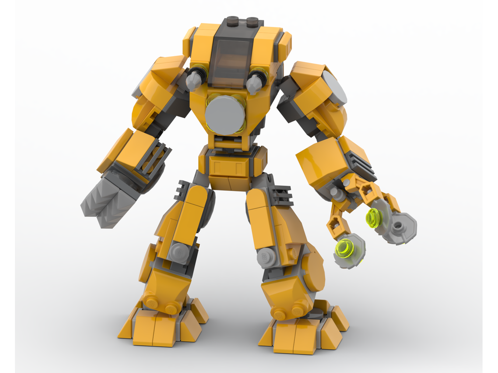 LEGO MOC AIM Enforcer Mech (Land and Air Variants) by Wert315 ...