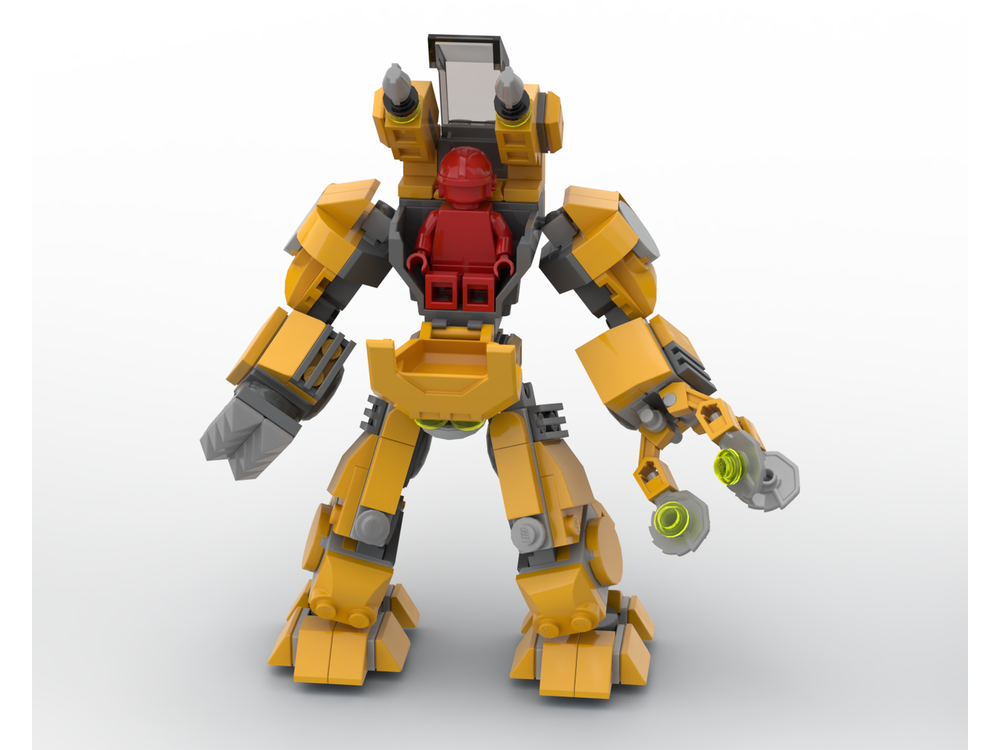 LEGO MOC AIM Enforcer Mech (Land and Air Variants) by Wert315 ...