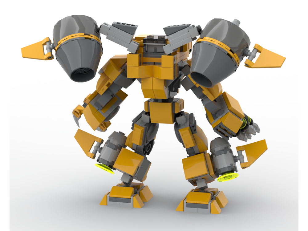 LEGO MOC AIM Enforcer Mech (Land and Air Variants) by Wert315 ...