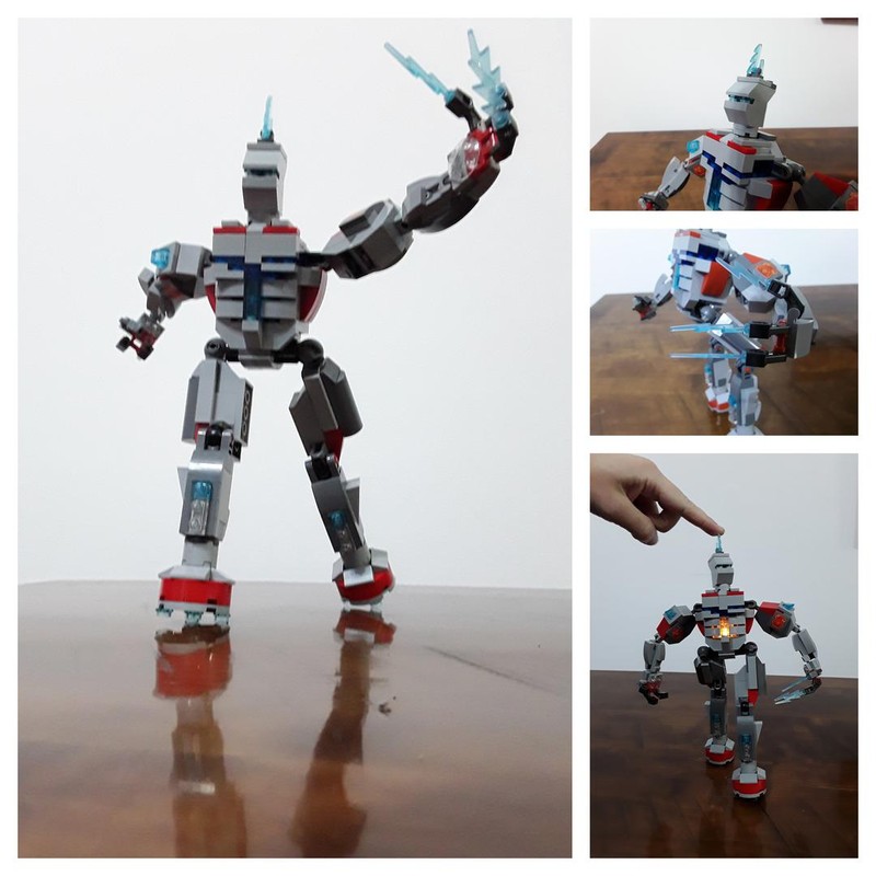 LEGO MOC Electricity Monster by LegoOri | Rebrickable - Build with LEGO