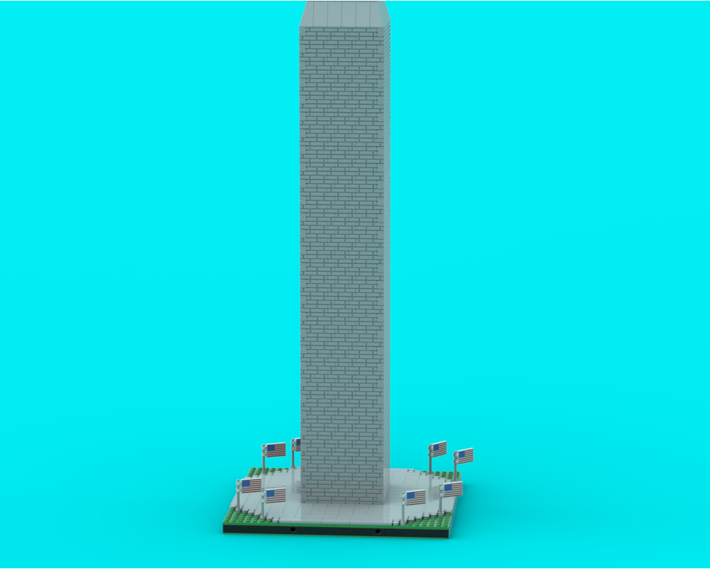 LEGO MOC Washington Monument! by MB MocWorks | Rebrickable - Build with ...