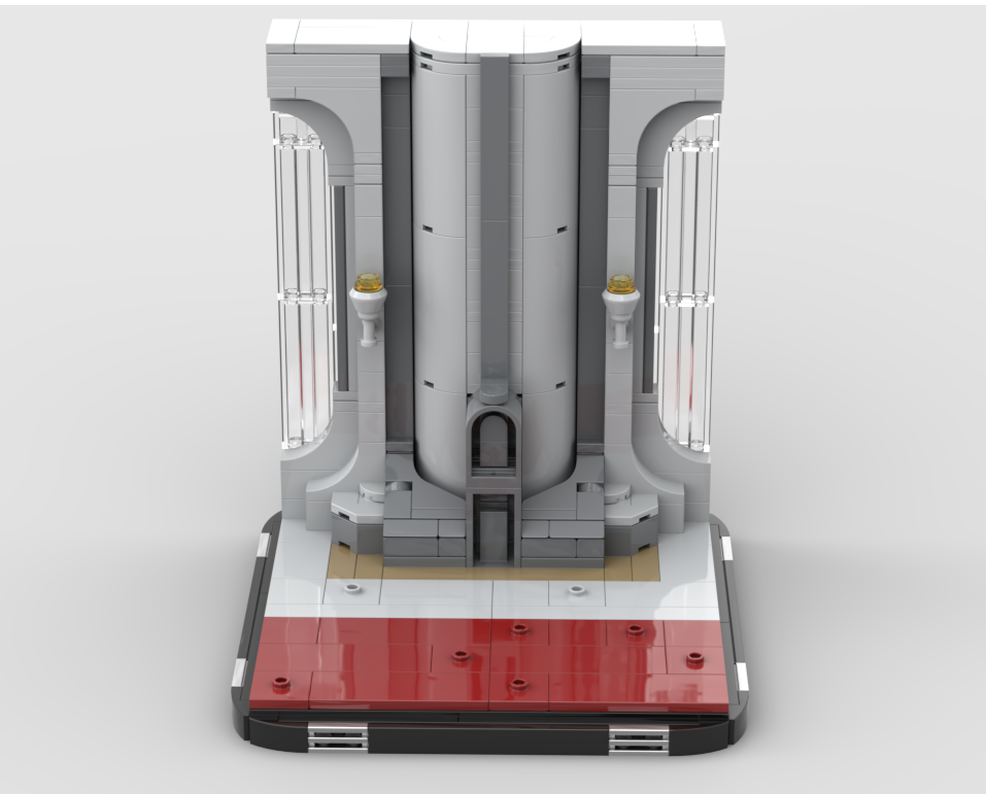 LEGO MOC Coruscant Temple Corridors (16x16 Diorama Series) by codyaner ...
