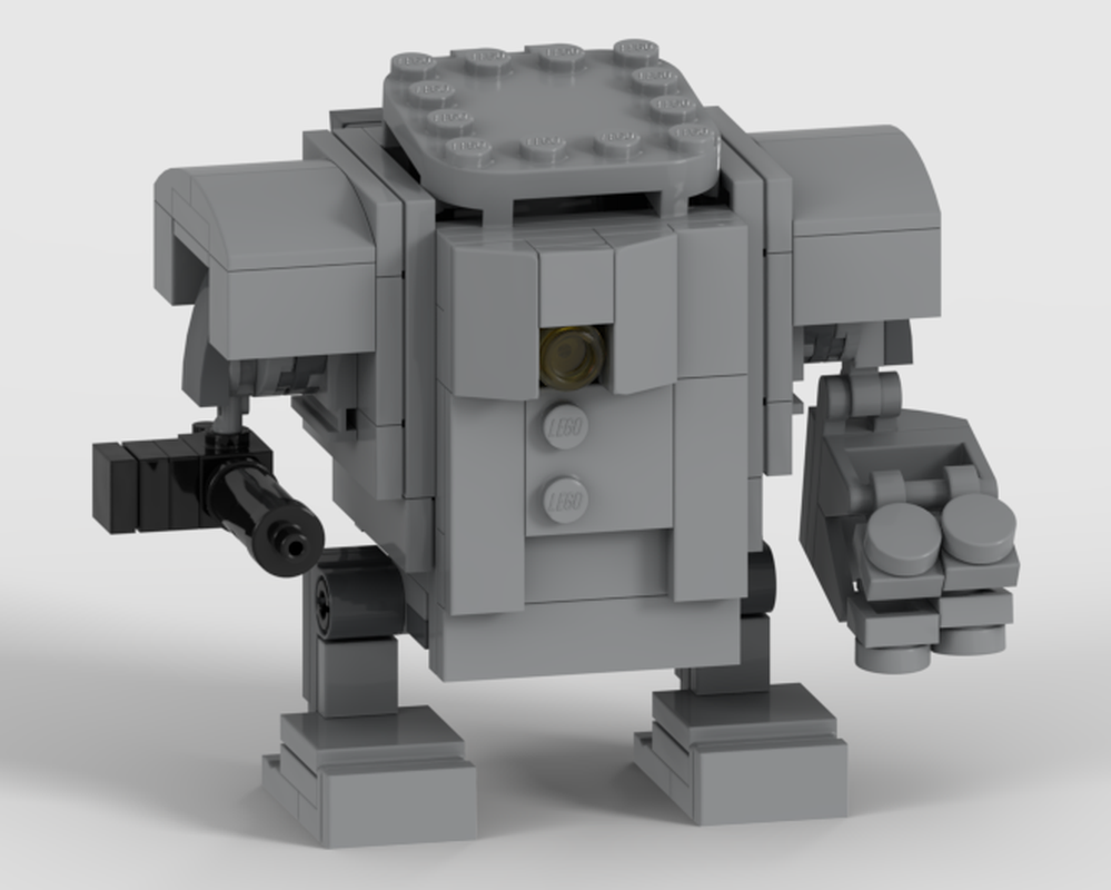 LEGO MOC Stahlkrieger (Steel Warrior) by Bangarang- | Rebrickable ...