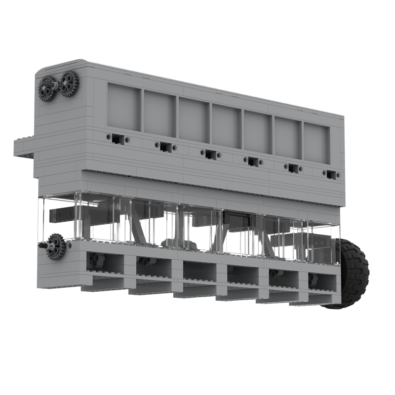 LEGO MOC-211149 Inline 6 12 valve Lego Vacuum Engine by Bowensgarage ...