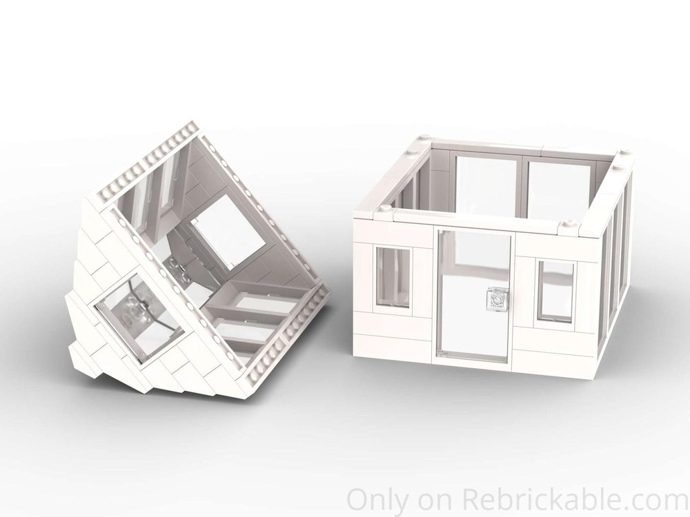 LEGO MOC Classic Backyard Greenhouse by AllColors | Rebrickable - Build ...