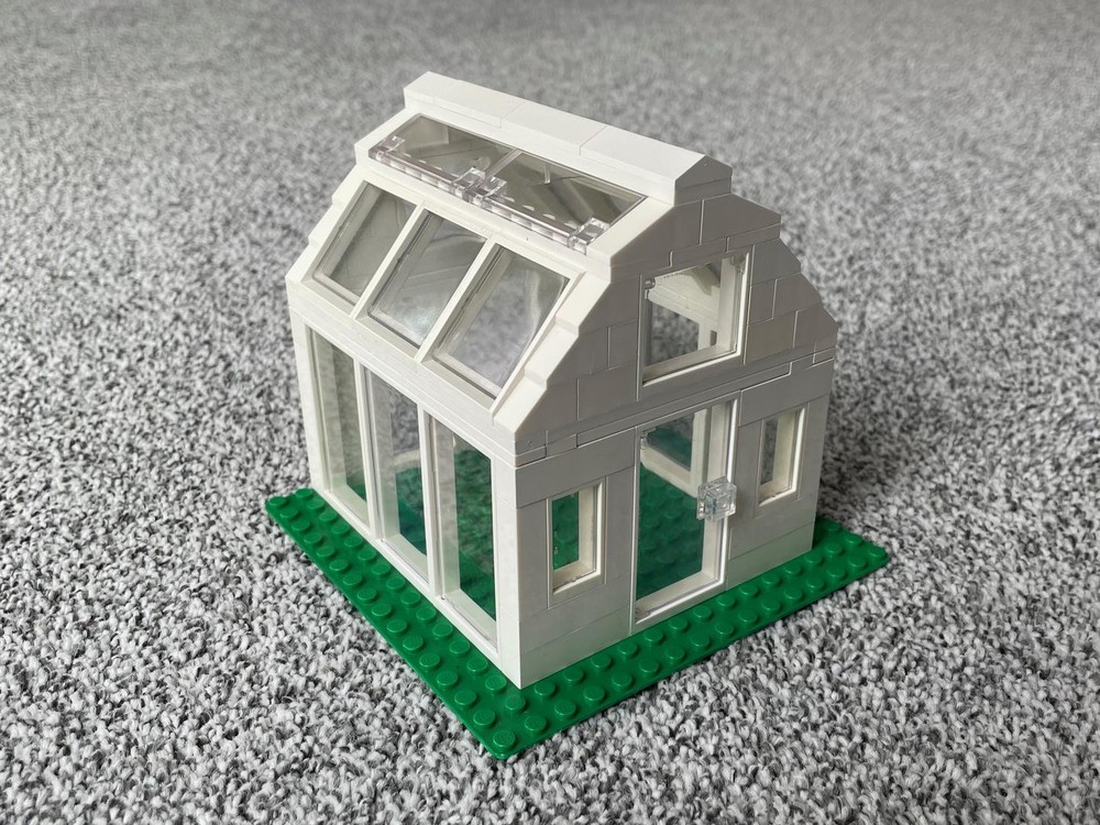 LEGO MOC Classic Backyard Greenhouse by AllColors | Rebrickable - Build ...