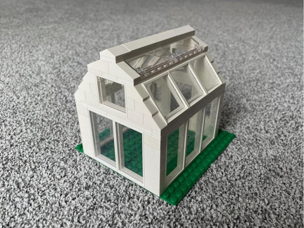 LEGO MOC Classic Backyard Greenhouse by AllColors | Rebrickable - Build ...