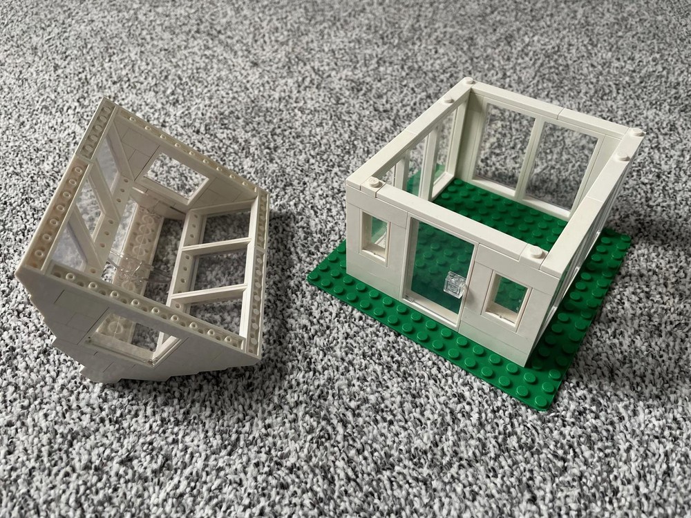 LEGO MOC Classic Backyard Greenhouse by AllColors | Rebrickable - Build ...