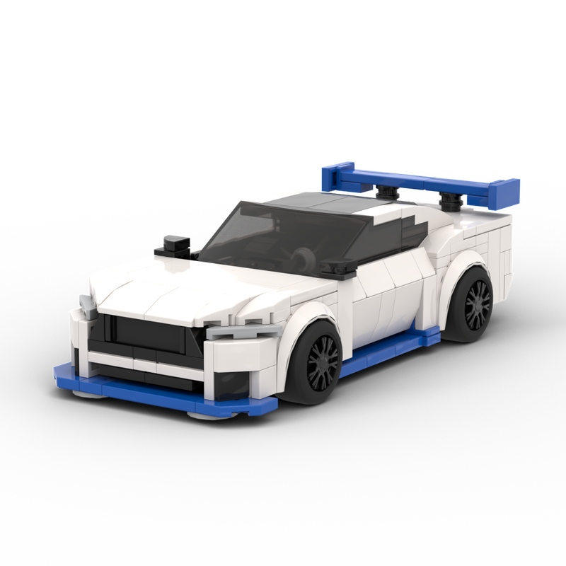 LEGO MOC Ford Mustang V8 Supercar by KazeBricks | Rebrickable - Build ...