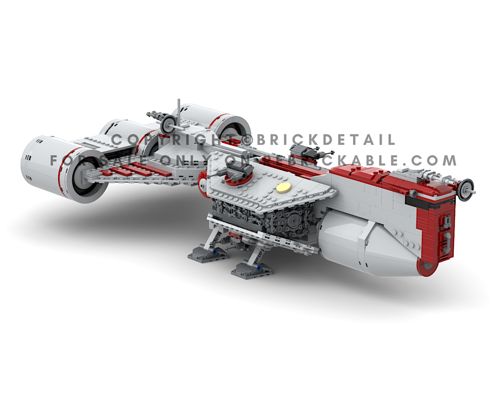 LEGO MOC Republic Frigate - Charger C70 Refitted Consular-class Cruiser ...
