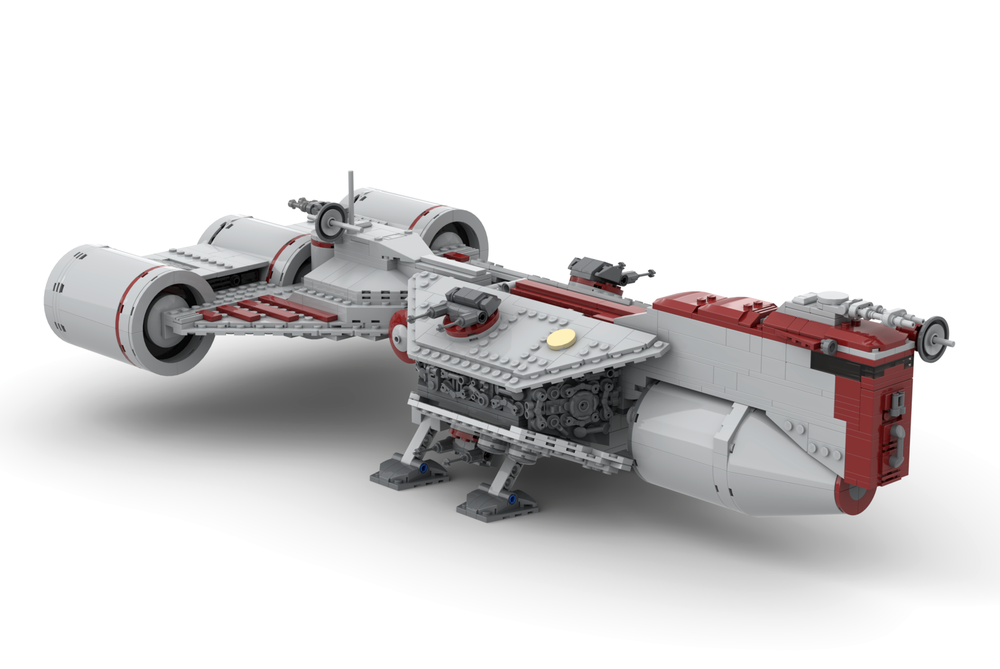 LEGO MOC Republic Frigate - Charger C70 Refitted Consular-class Cruiser ...
