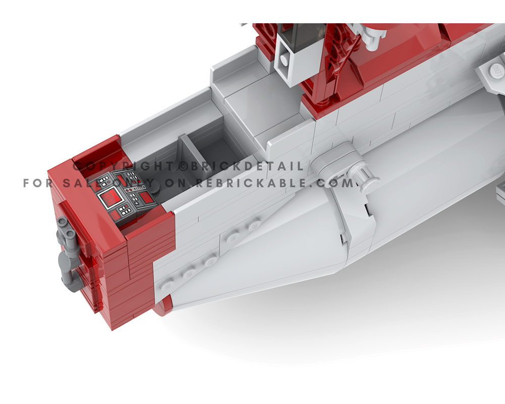 LEGO MOC-211155 Republic Frigate - Charger C70 Refitted Consular-class ...