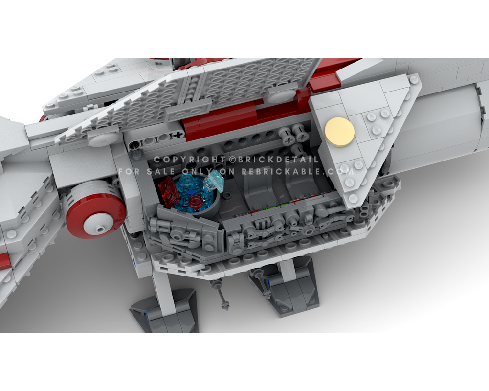 LEGO MOC-211155 Republic Frigate - Charger C70 Refitted Consular-class ...