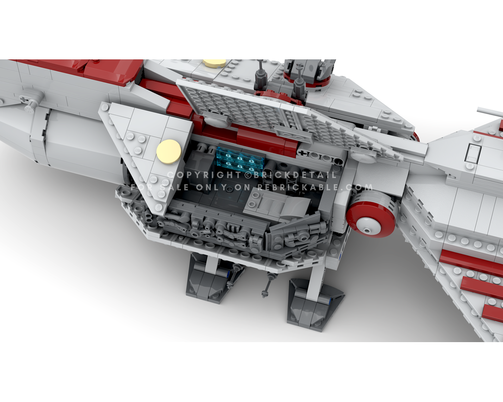 LEGO MOC-211155 Republic Frigate - Charger C70 Refitted Consular-class ...