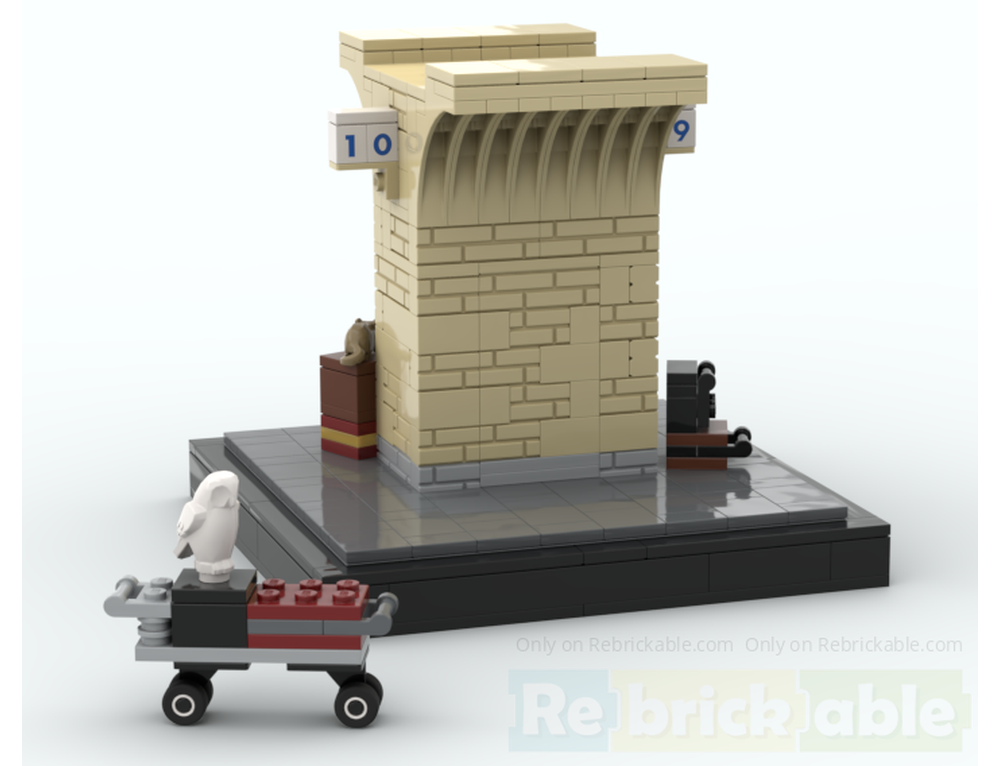LEGO MOC The Platform (9 3/4s) by LeonardWKenyon | Rebrickable - Build ...
