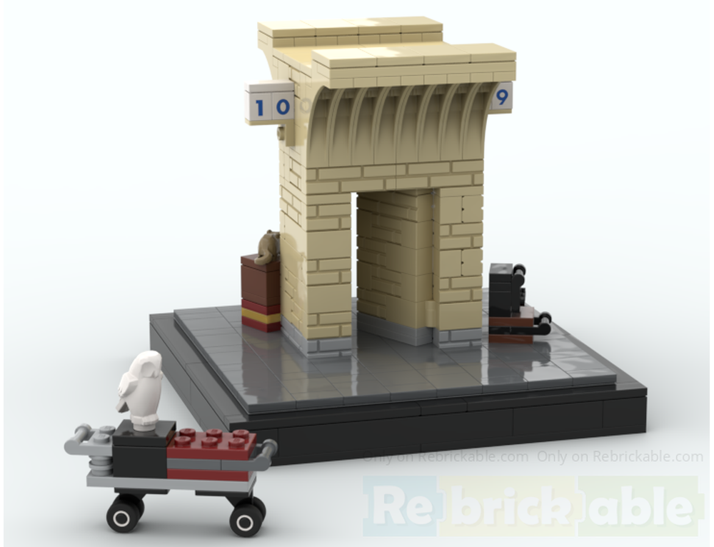 LEGO MOC The Platform (9 3/4s) by LeonardWKenyon | Rebrickable - Build ...