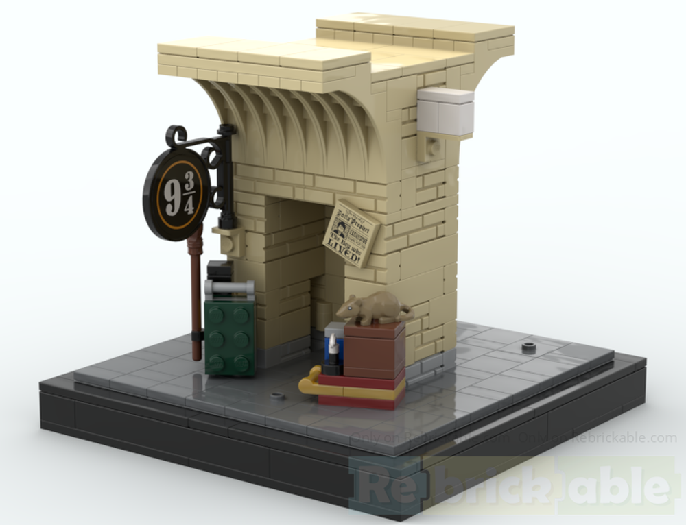 LEGO MOC The Platform (9 3/4s) by LeonardWKenyon | Rebrickable - Build ...