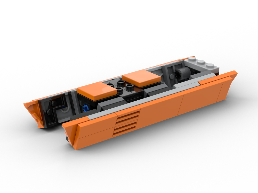 LEGO MOC Subfloor mod for end car of 10233 Horizon Express by sch0rrsch ...