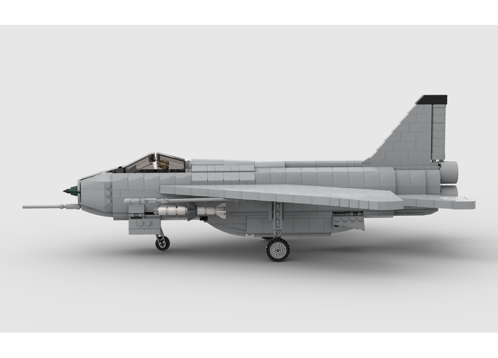 LEGO MOC-211176 electric lightning F.Mk 6 by LucaLoveUtah | Rebrickable ...