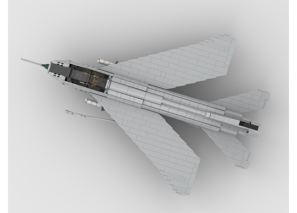 LEGO MOC-211176 electric lightning F.Mk 6 by LucaLoveUtah | Rebrickable ...
