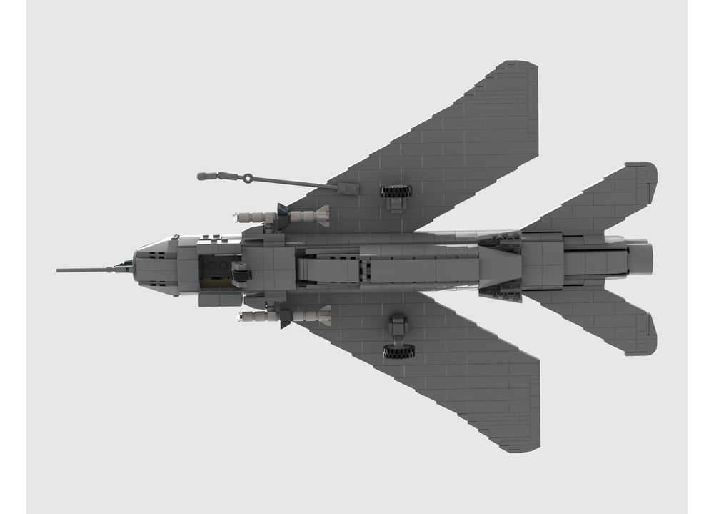 LEGO MOC electric lightning F.Mk 6 by LucaLoveUtah | Rebrickable ...