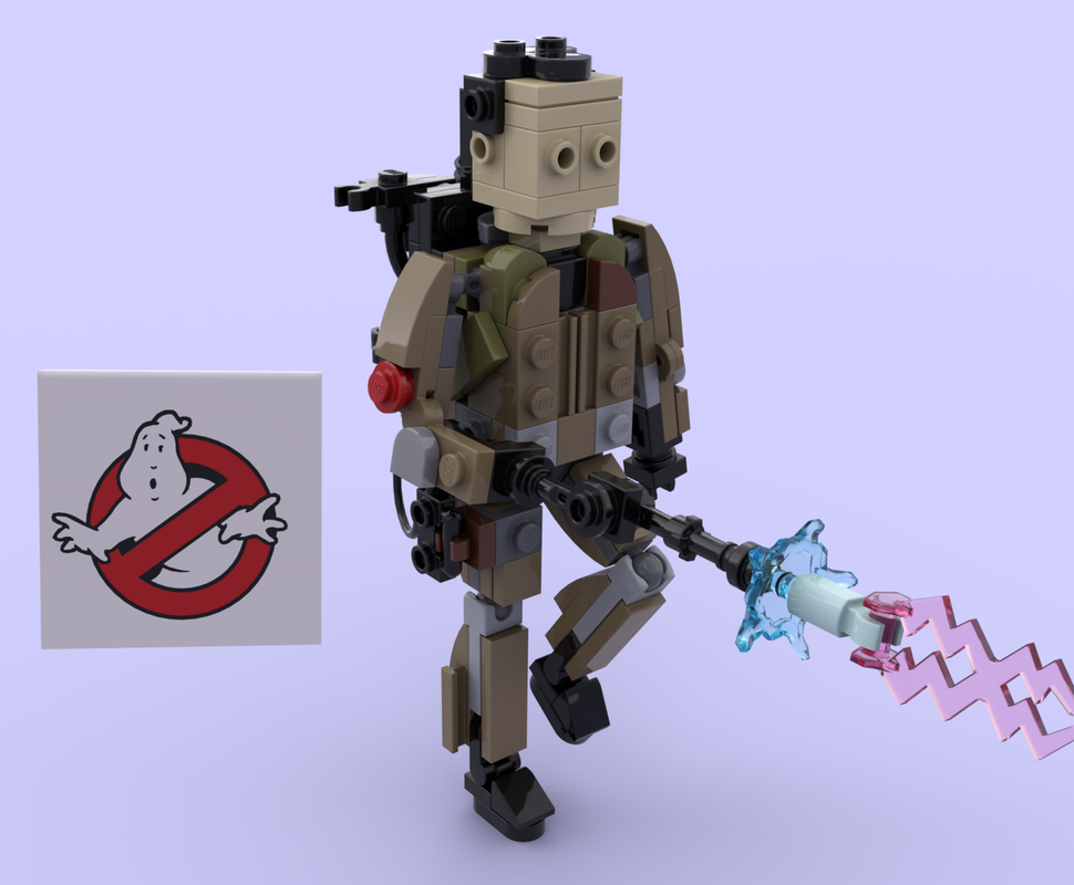 LEGO MOC Ghost buster - Peter Venkman - Bill Murray - ECTO-1 by ...