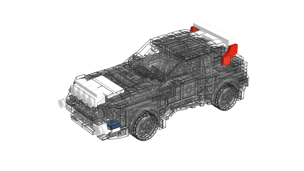 LEGO MOC Toyota Corolla Expansion KiT (`SuperKit': LiTE series pack of ...