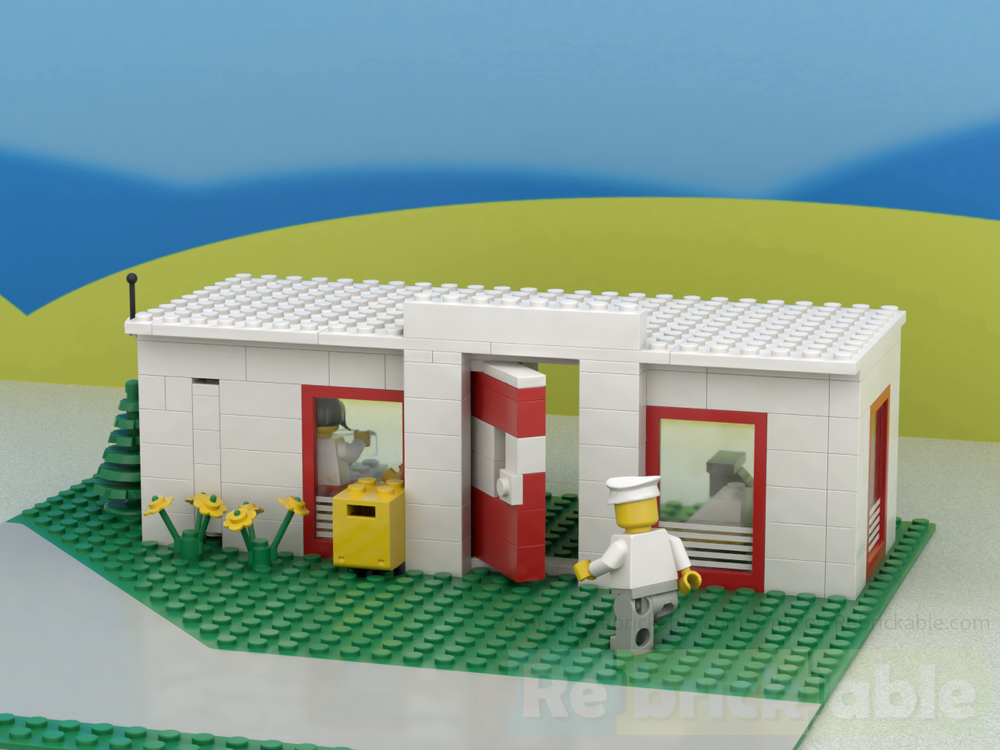 LEGO MOC 6380 Office with videoconferencing room by se1977 ...