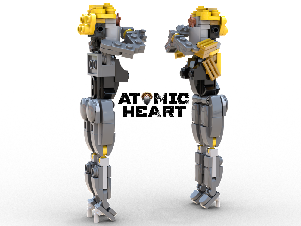 LEGO MOC Atomic heart project twin robots ballet dancers by ALLEGORY ...